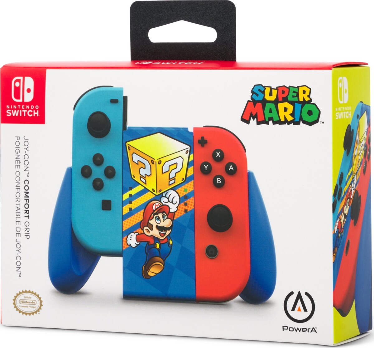 Powera Joy-con Comfort Grip - Mystery Block Mario /nintendo Switch | Se ...