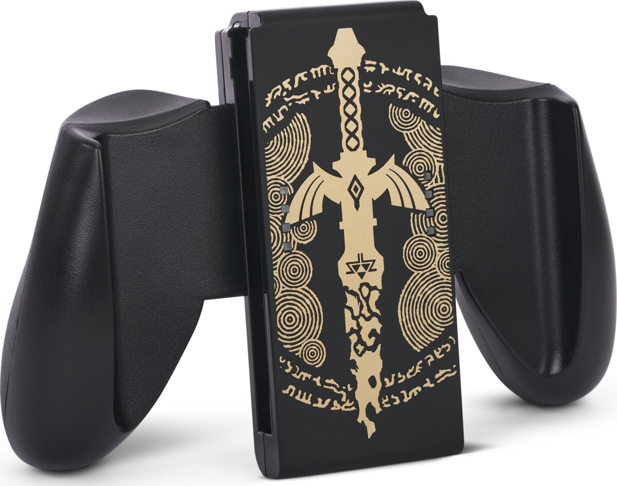 Powera Joy-con Comfort Grip for Nintendo Switch Decayed Master Sword ...