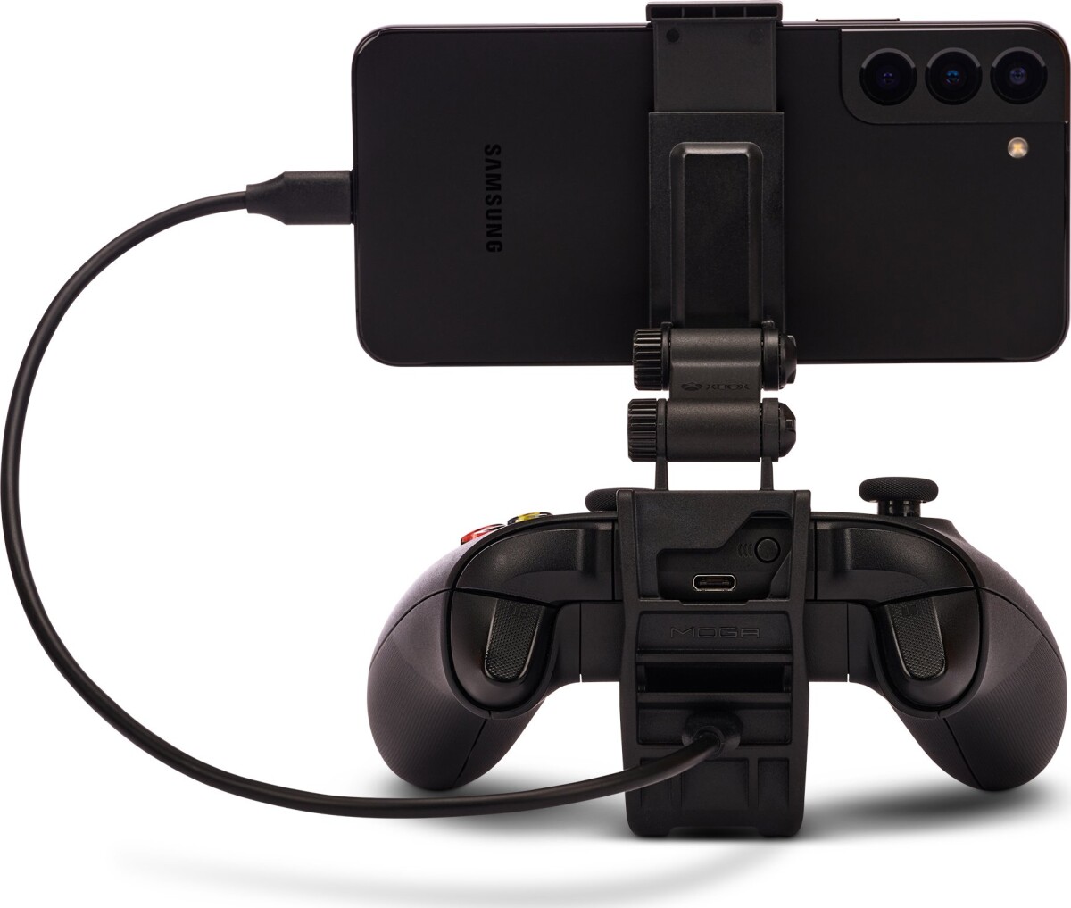 Køb Powera Moga Play & Charge Gaming Clip For Xbox Wireless Controllers ...