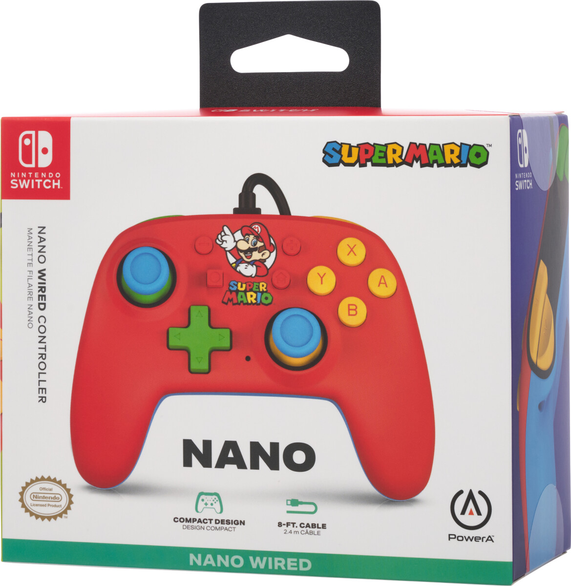 Køb Powera Nano Wired Switch Controller - Mario Medley fra Power A ...