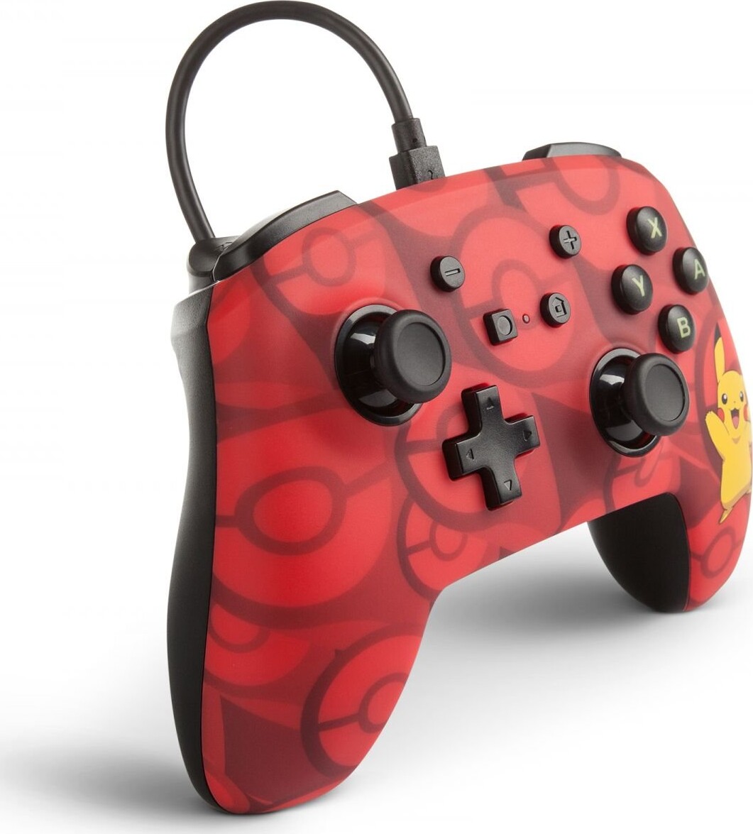 Køb Power A - Nintendo Switch Controller - Pikachu Rød - Gucca.dk