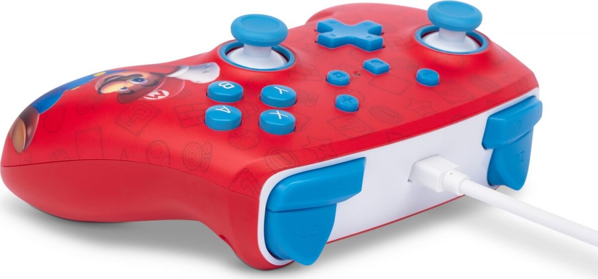Powera - Enhanced Wired Controller Til Nintendo Switch - Mario | Se ...