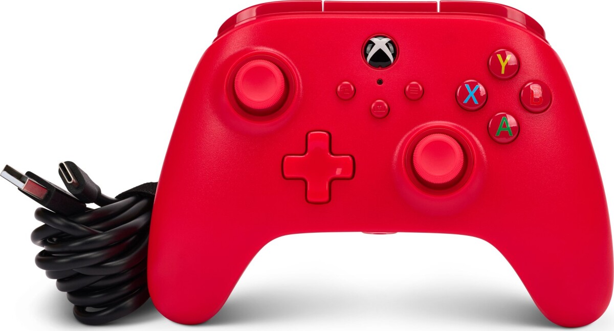 Køb Powera Powera Wired Controller For Xbox Series X - S - Red fra ...
