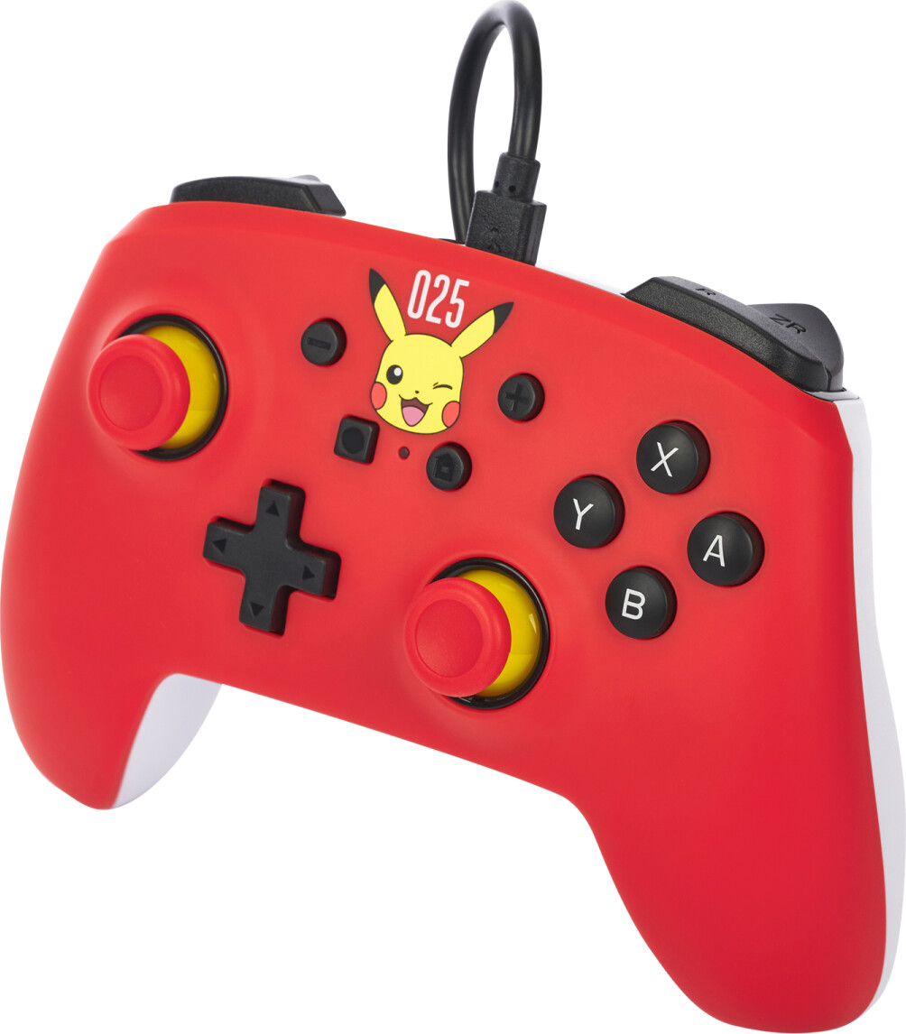 Køb Powera Wired Controller - Laughing Pikachu fra Power A - Gucca.dk