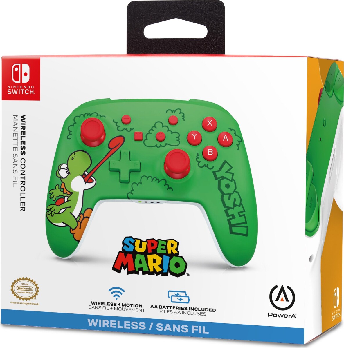 Køb Powera - Wireless Controller For Nintendo Switch - Hungry Yoshi ...