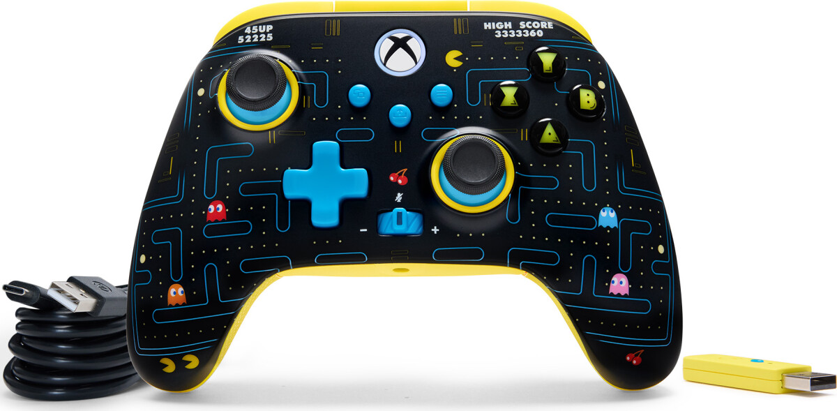 Køb Powera Wireless Controller For Xbox Series X - S - Pac-man Se fra ...
