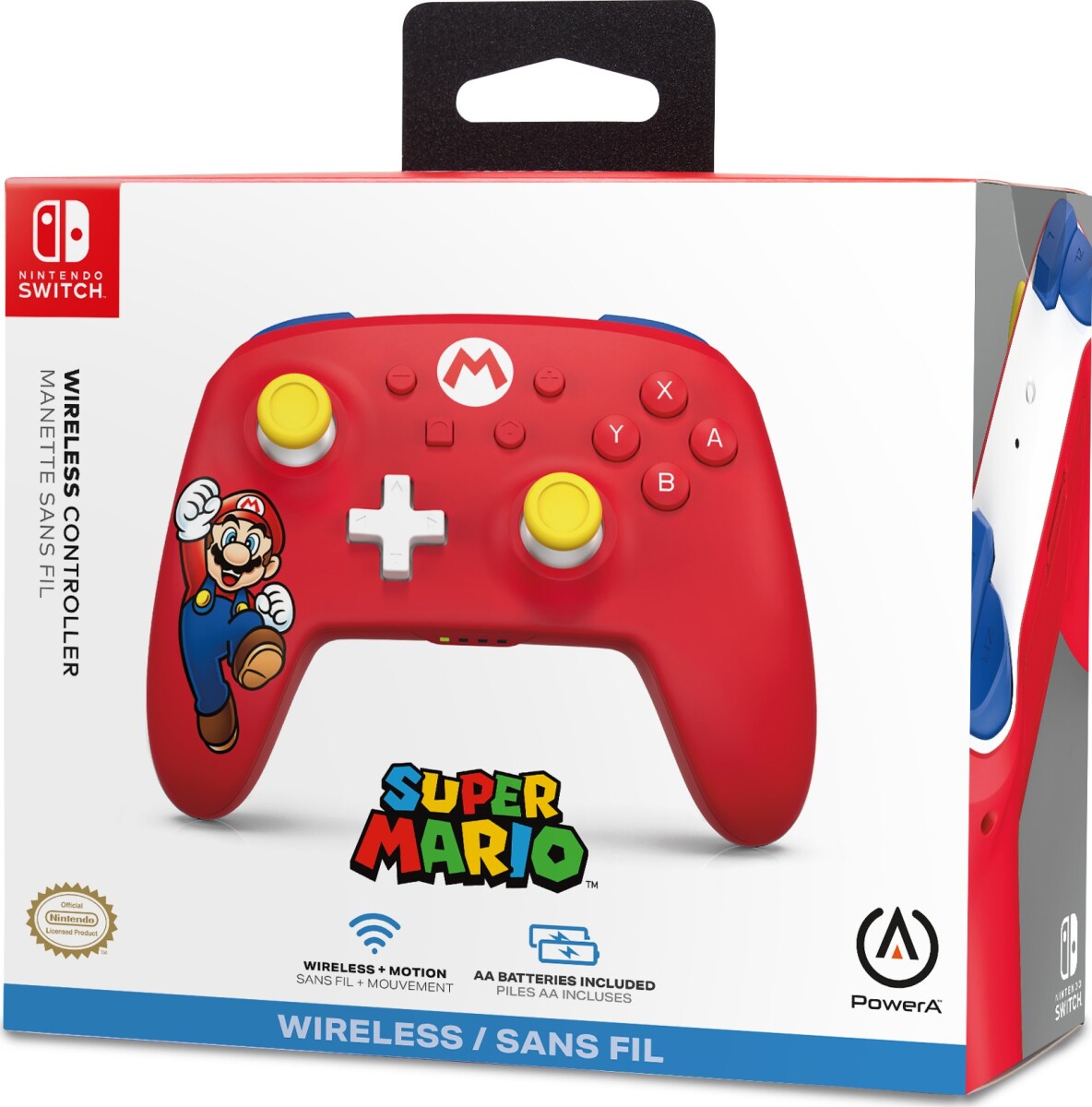 Powera Wireless Controller ? Mario Joy - Nintendo Switch | Se tilbud og ...