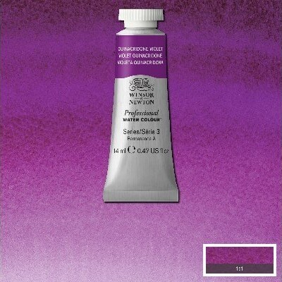 Køb Winsor & Newton - Akvarelfarve - Quinacridone Violet 14 Ml - Gucca.dk
