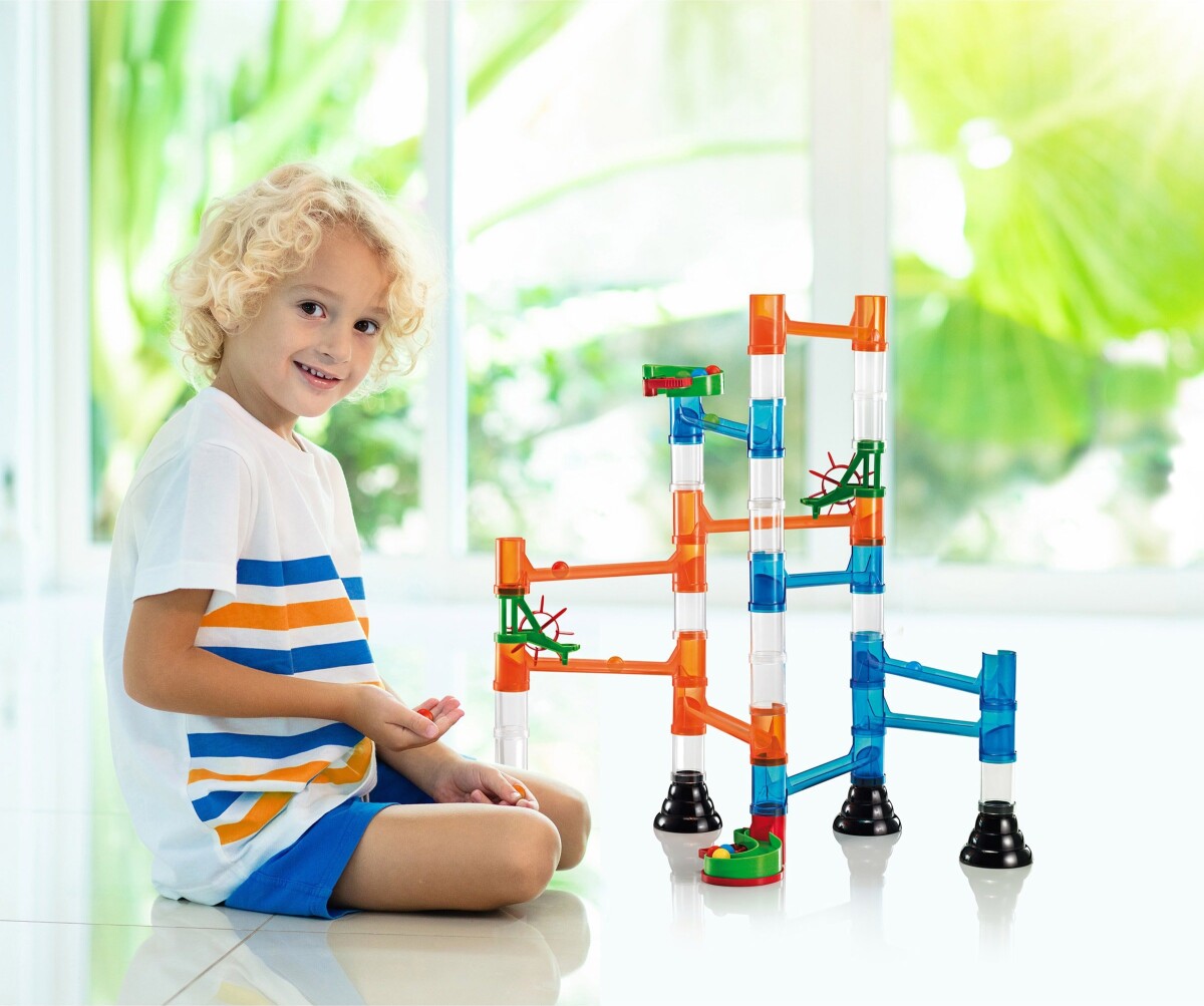 Køb Quercetti - Migoga Marble Run Transparent Kuglebane - Qu-6546 ...