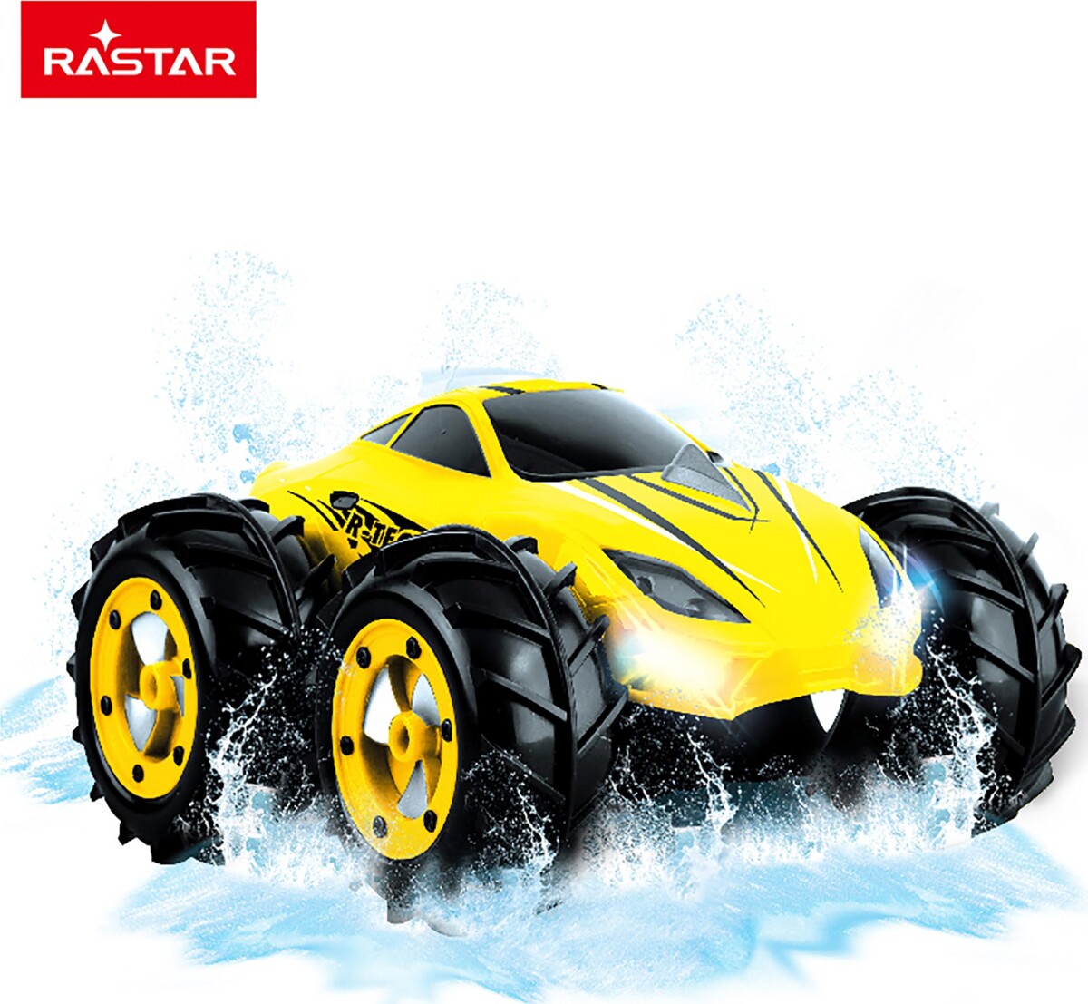 Køb Rastar - Fjernstyret Bil - Rc Amphibious Stunt Car - 2,4ghz - Gucca.dk