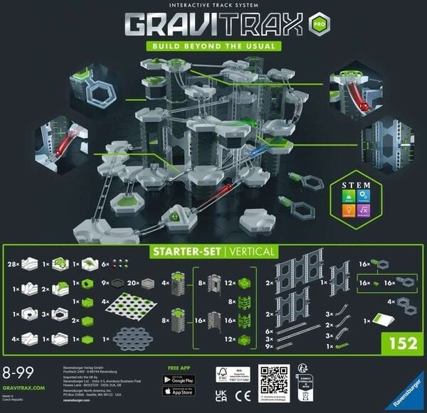 Køb Gravitrax - Pro Starter Set Vertical - 149 Dele fra Ravensburger ...