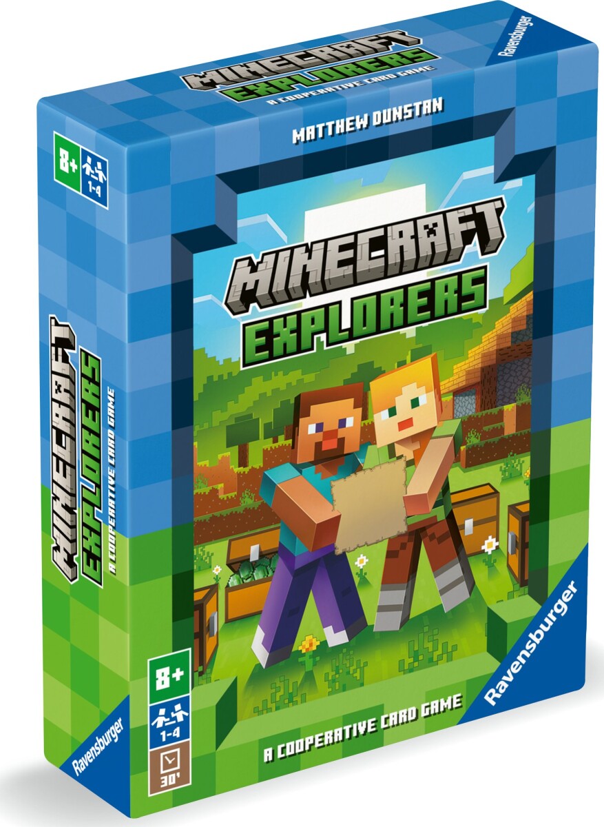 Ravensburger - Minecraft Explorers - Kortspil | Se tilbud og køb på ...