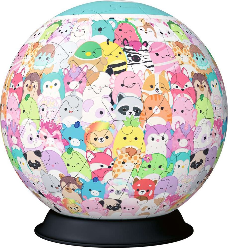 Køb Ravensburger 3D Puslespil - Squishmallows - 73 Brikker - Gucca.dk
