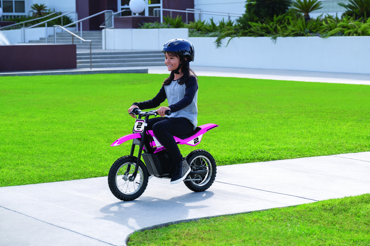 Razor - Mx125 Dirt Rocket Motorcrosser Til Børn - Pink Sort | Se tilbud ...