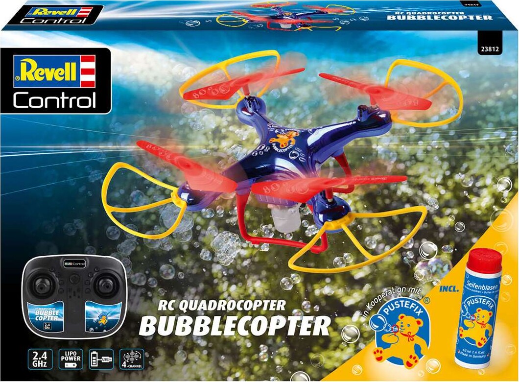 Revell Control - Fjernstyret Drone - Bubblecopter - 23812 | Se tilbud ...