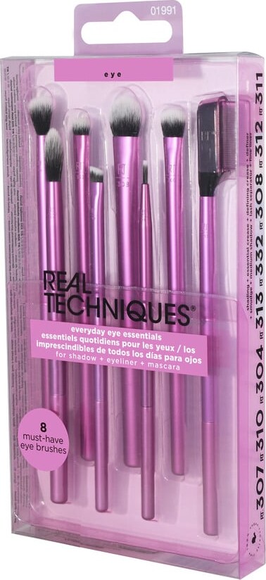 Køb Real Techniques - Everyday Eye Essentials Børstesæt - Gucca.dk