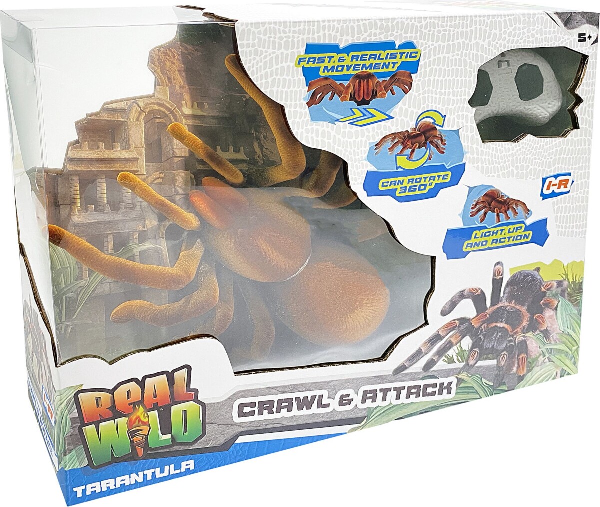 Køb Real Wild - Giant Tarantula Spider - 20316 - Gucca.dk