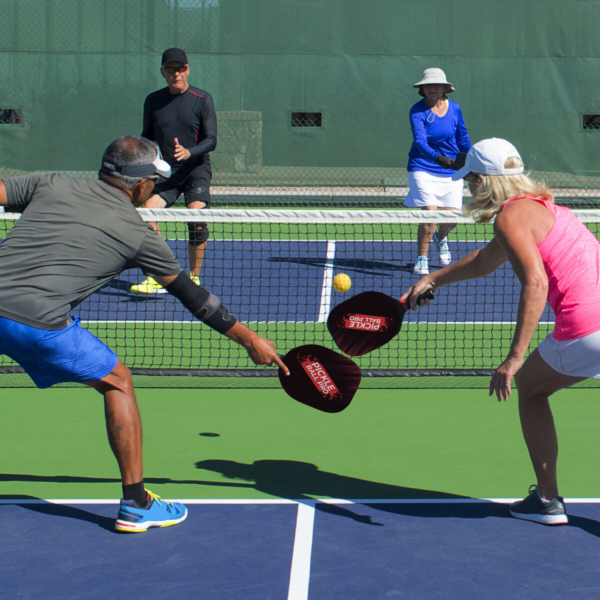 Køb Red Monkey - Mad Monkey Pickleball Racket Set - Gucca.dk