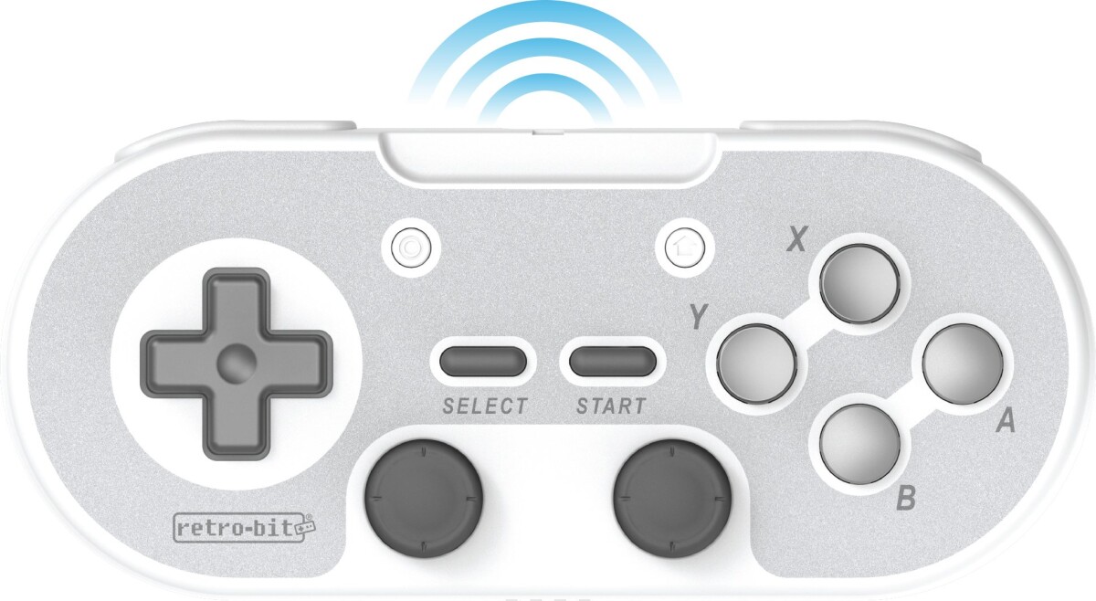 Køb Retro-Bit - Legacy 16 Trådløs Controller - Grå - Gucca.dk