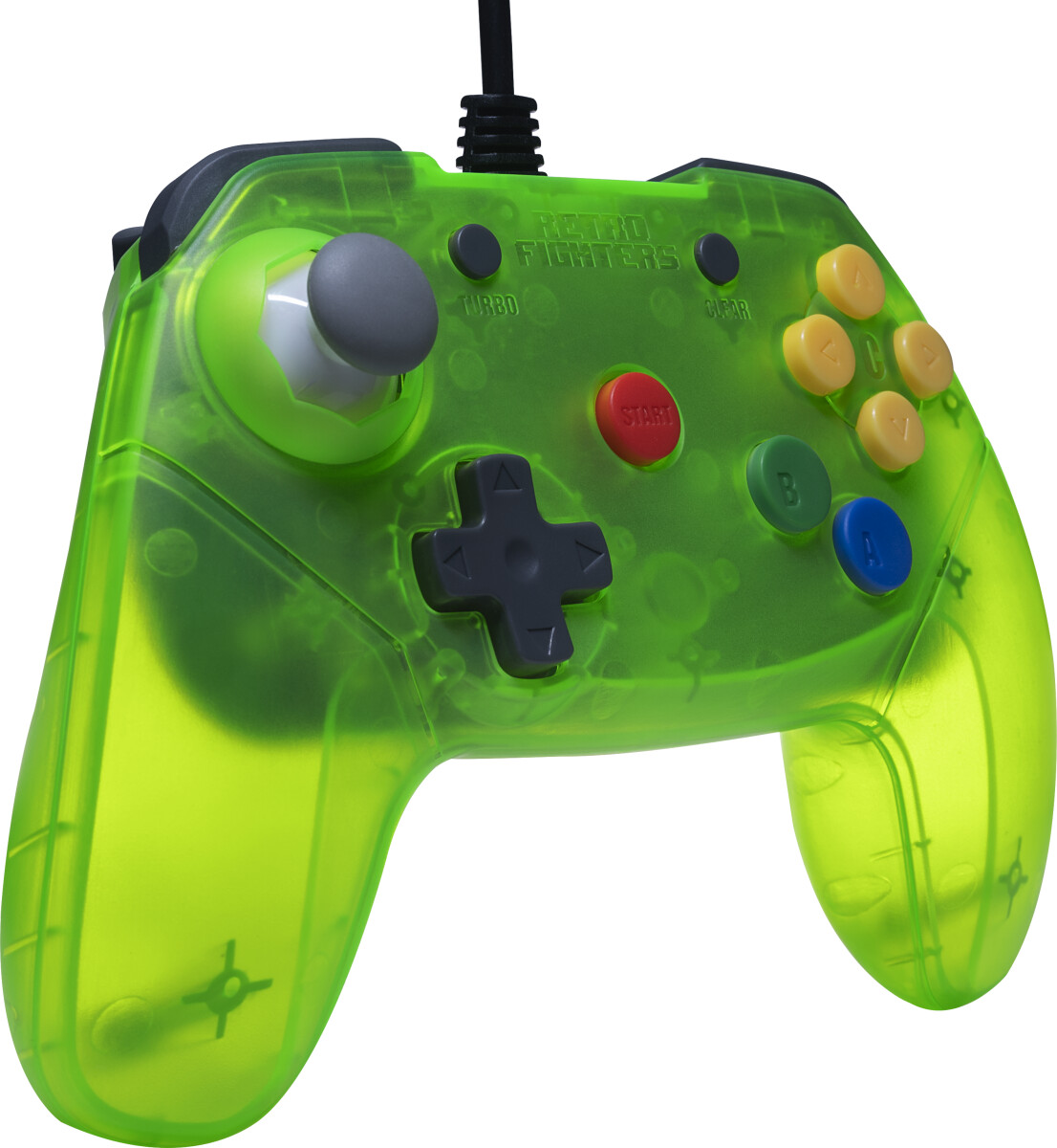 Køb Retro-fighters - Brawler64 Wired Controller - Green fra Retro ...