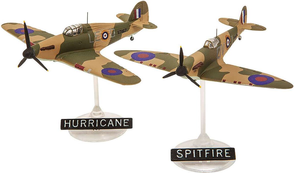 Køb Revell - Supermarine Spitfire Mk.ia & Hawker Hurricane Mk.i - 03771 ...