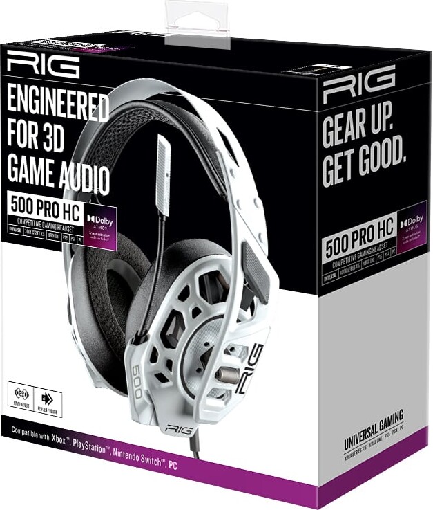 Rig 500 Pro Hc - Gaming Headset - Ps5 Xbox Switch Pc - Hvid | Se tilbud ...