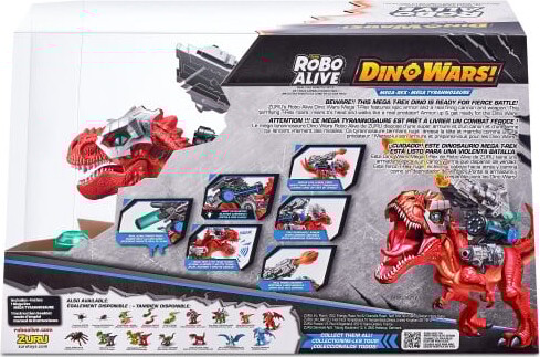 Zuru Robo Alive - Dino Wars Mega Rex - Dinosaur Robot - Series 1 | Se ...