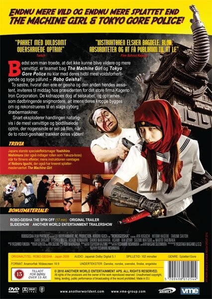 Robogeisha DVD Film → Køb billigt her - Gucca.dk