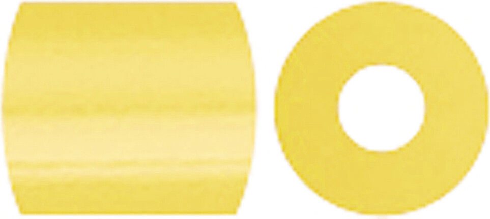 Køb Rør Perler Til Perleplader - Medium - Gul Pastel - 1100 Stk ...