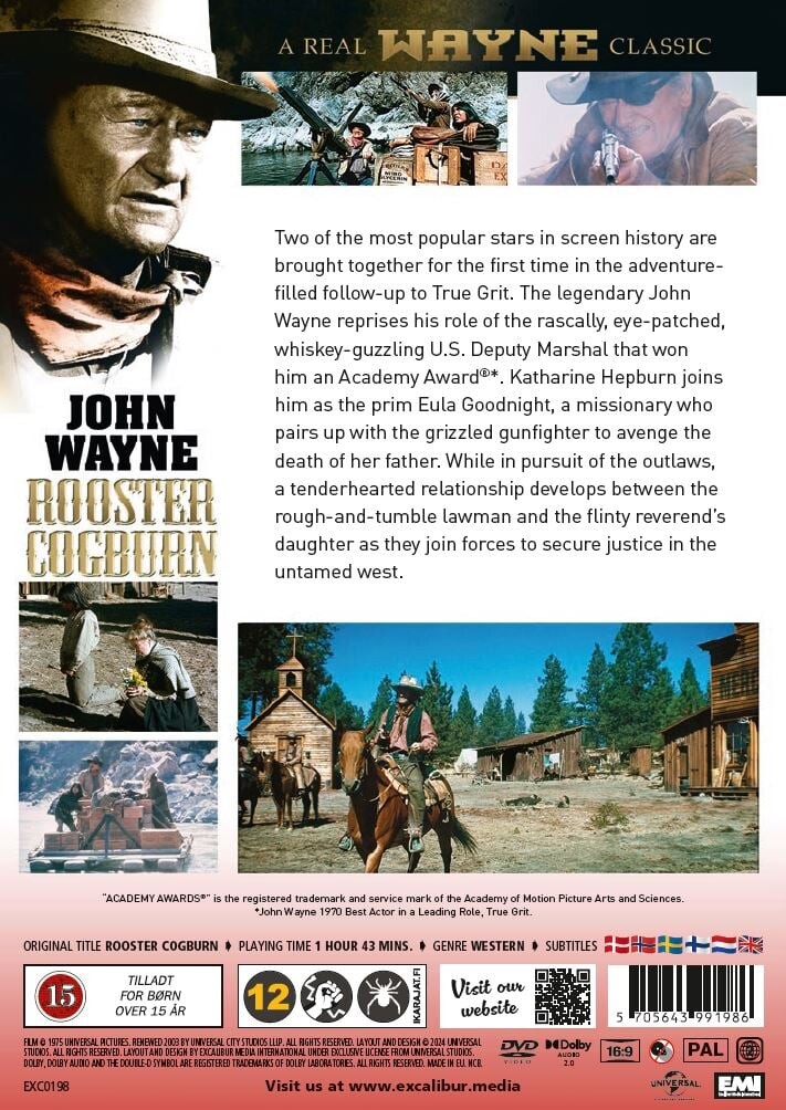 Rooster Cogburn DVD Film → Køb billigt her - Gucca.dk