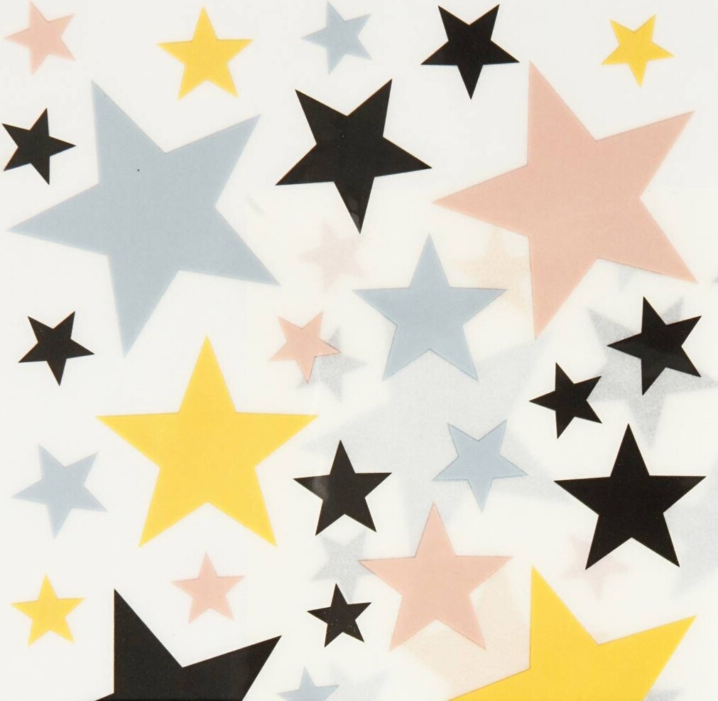 Køb Rub On Stickers - Stjerner - 12,2x15,3 Cm fra Creativ Company ...