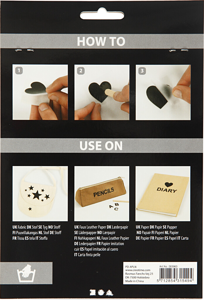 Køb Rub On Stickers - Stjerner - 12,2x15,3 Cm fra Creativ Company ...