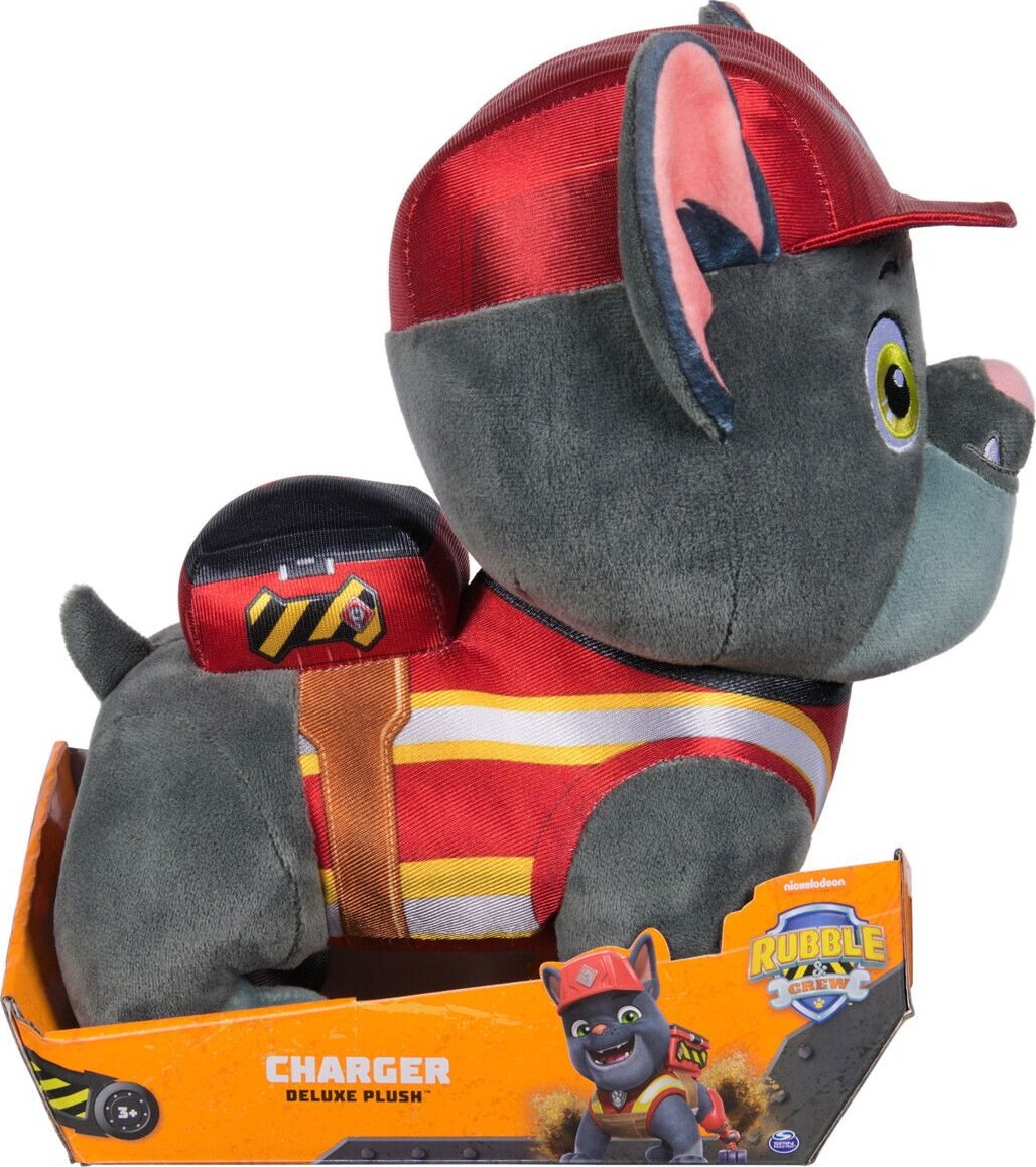 Køb Rubble & Crew - Deluxe Bamse 30 Cm - Charger fra Spin Master - Gucca.dk