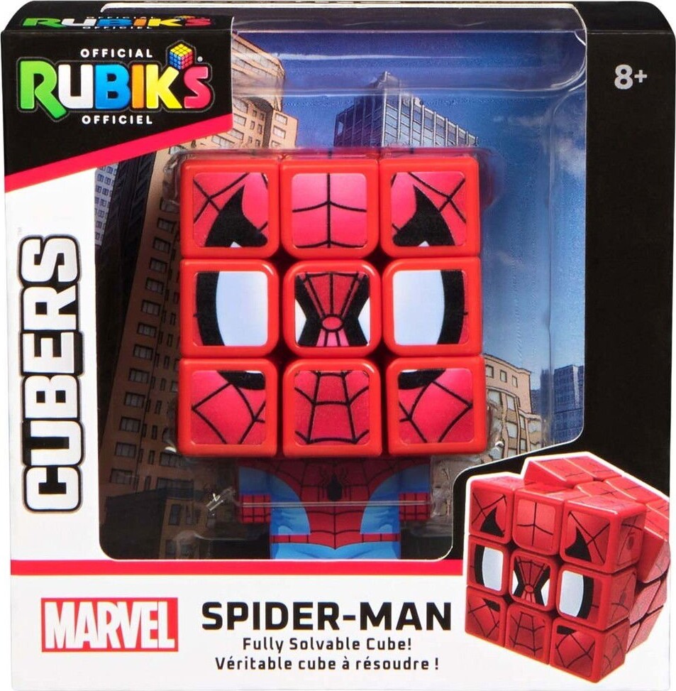 Køb Rubiks Cubers 3X3 - Spiderman fra Spin Master - Gucca.dk