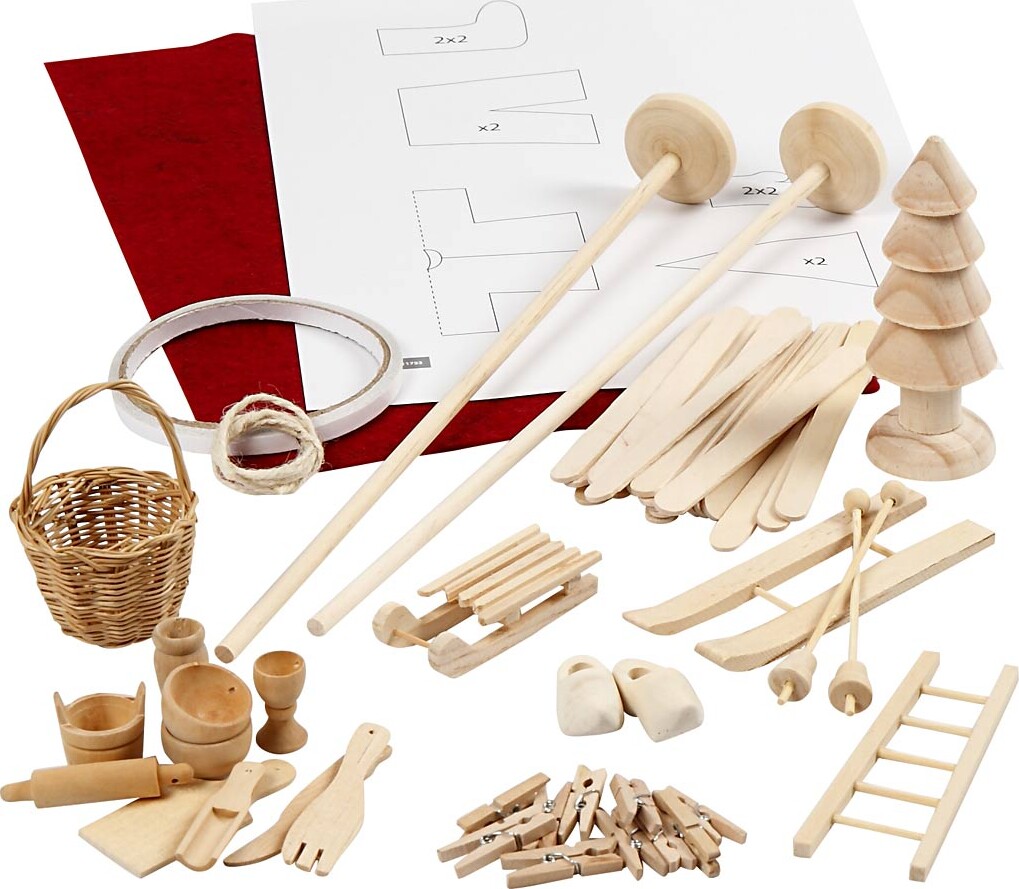 Saml-selv-materialer Til 'nissens Dør' | Se tilbud og køb på Gucca.dk