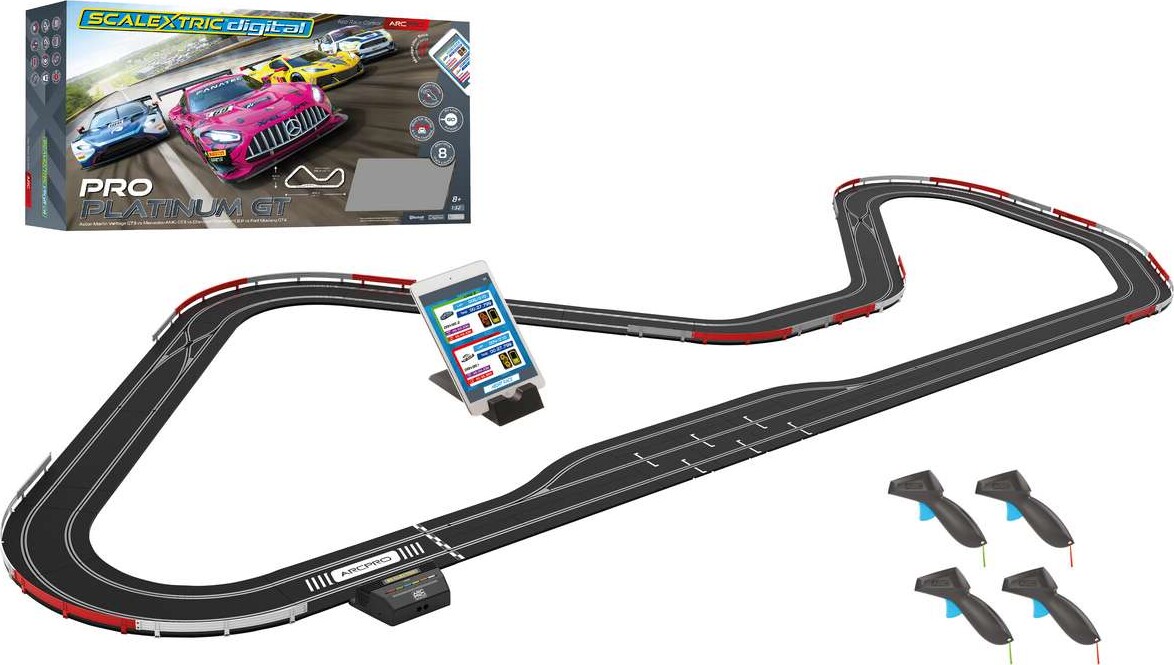 Scalextric Racerbane Digital - Arc Pro - Pro Platinum Gt - Inkl. 4 ...