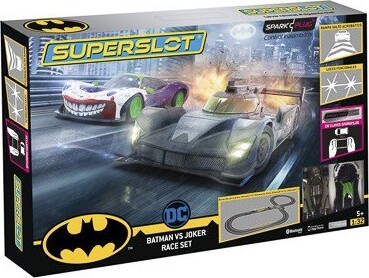 Køb Scalextric Spark Plug - Batman Vs Joker Racerbane Sæt - C1415p ...