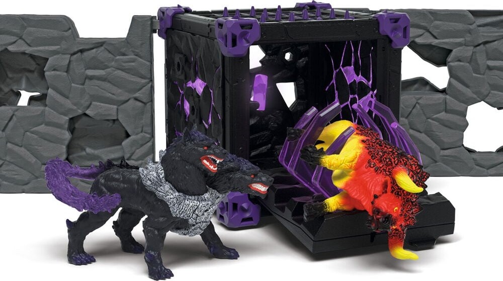 Køb Schleich Eldrador Creatures - Battlecave Arena Lava Vs. Skygge ...