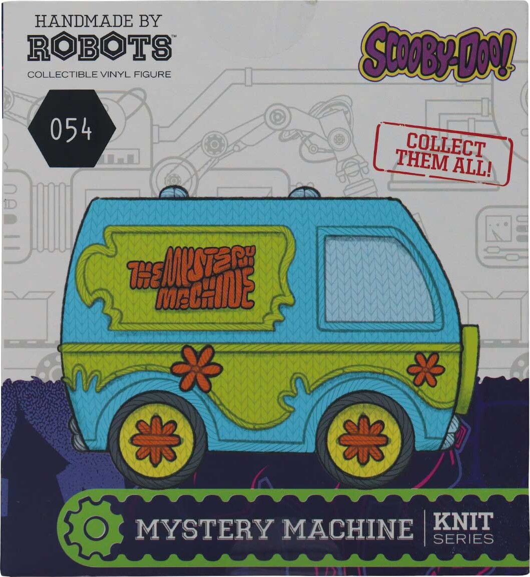 Scooby-doo Figur - Mystery Machine - Knit - Handmade By Robots - 13 Cm Vinyl Figure | Se tilbud ...