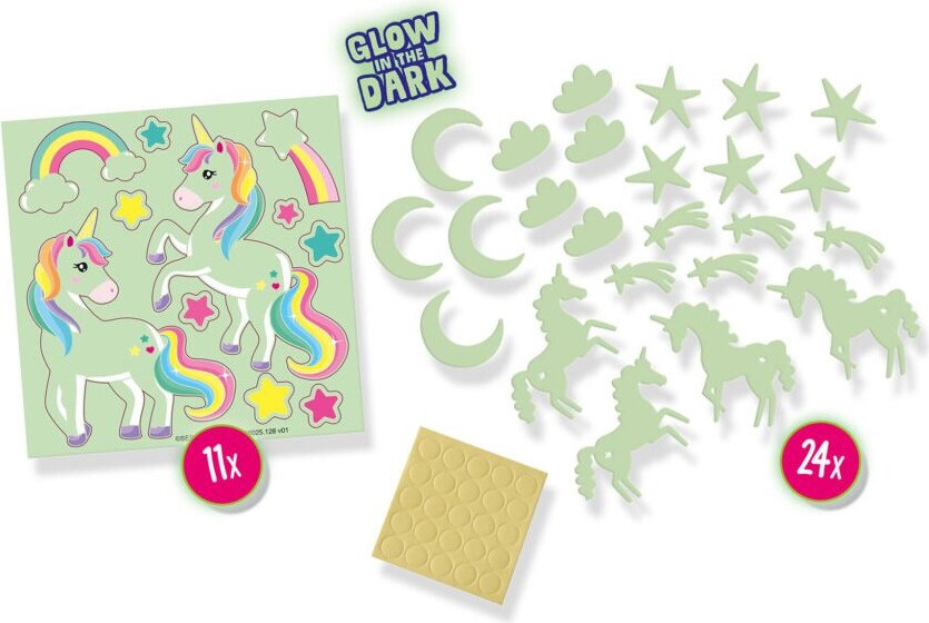 Køb Ses Creative Explore - Selvlysende Enhjørninger Og Stjerner - Gucca.dk