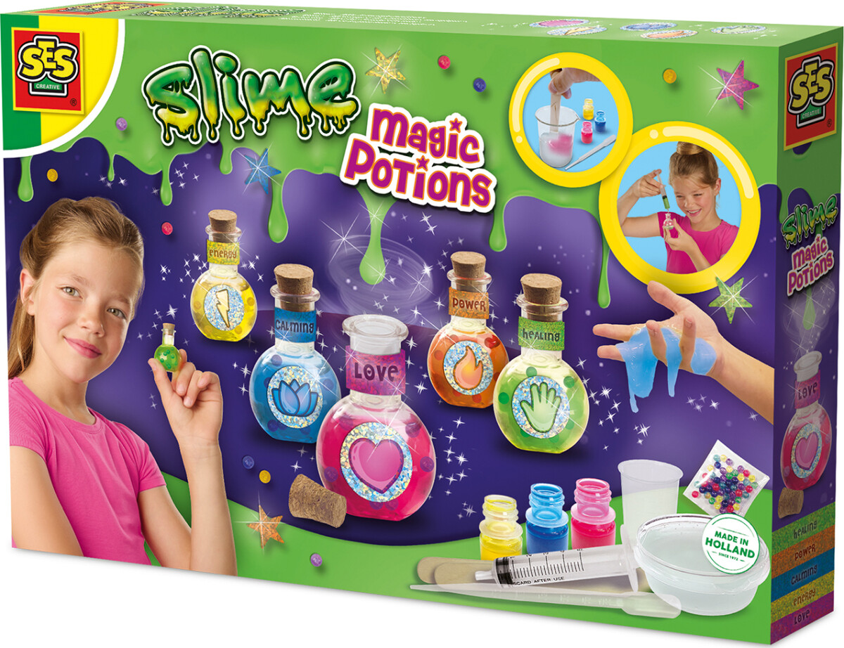 Køb Ses Creative - Slime - Magic Potions Slim Sæt - Gucca.dk