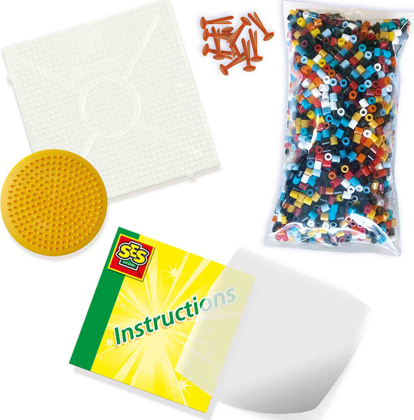 Køb Perler Og Perleplader Sæt - Byggeplads - Ses Creative - Beedz ...