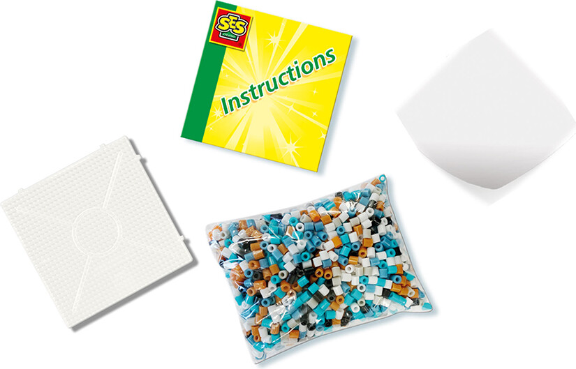 Køb Perler Og Perleplade Sæt - Polardyr - Ses Creative - Beedz - Gucca.dk
