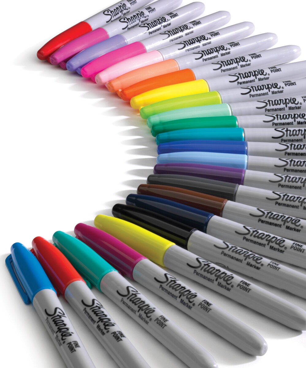 Køb Sharpie - Permanent Marker Fine Colour Burst 24-blister - 1956292 ...