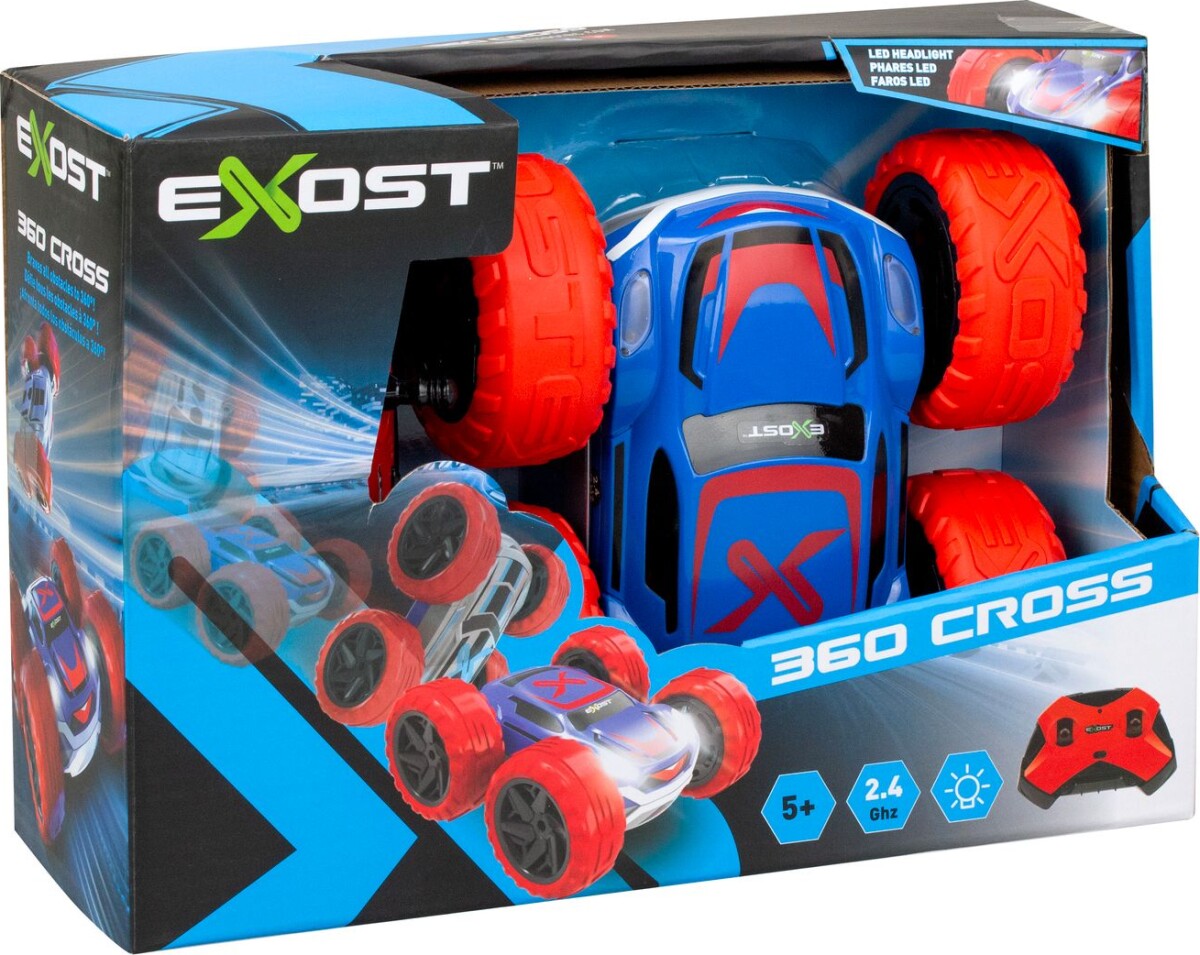 Køb Silverlit - Exost Cross Iii Blå Og Rød - Gucca.dk