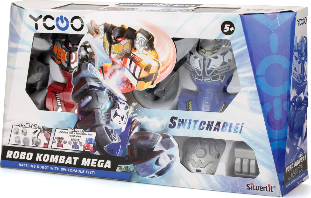 Silverlit Ycoo - Robo Kombat Mega Sæt - Interaktive Robotter - 2 Stk ...