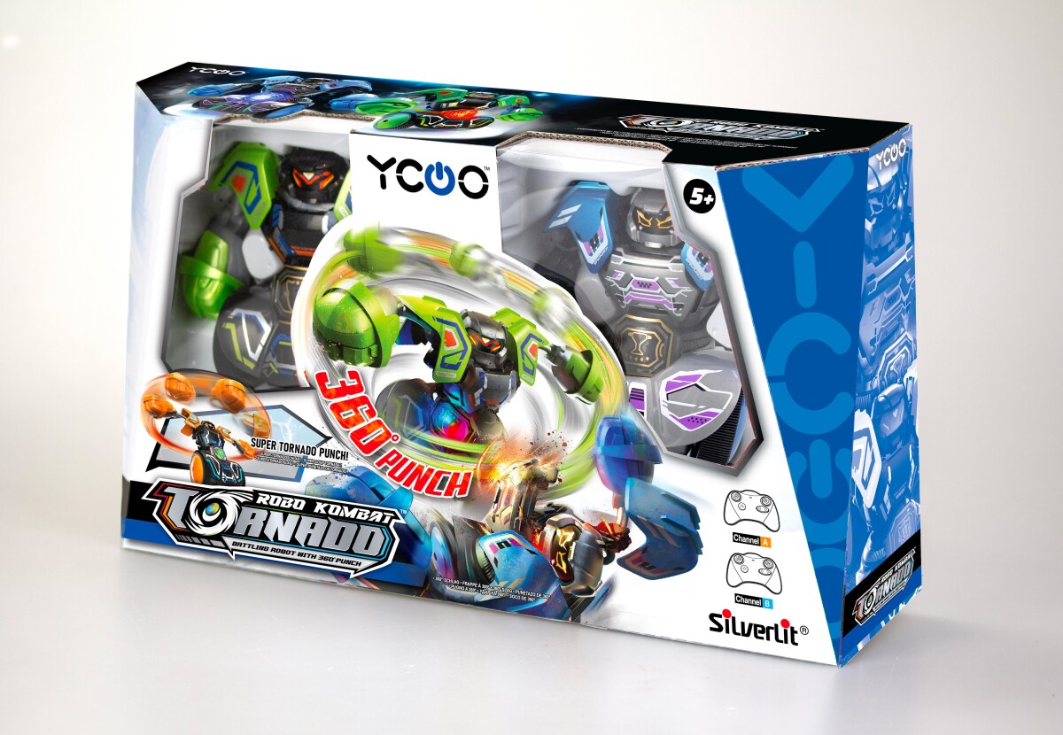 Køb Silverlit - Robo Kombat Tornado Battle Pack A - 86884 - Gucca.dk