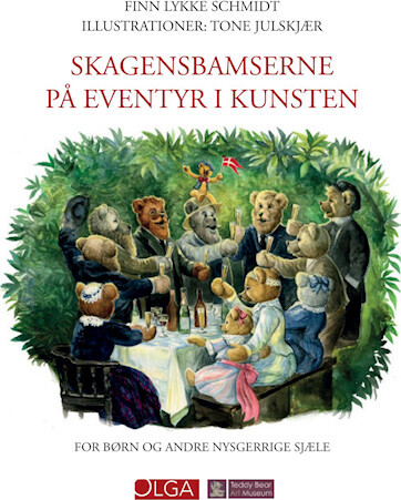 Skagensbamserne På Eventyr I Kunsten af Finn Lykke Schmidt - Hardback Bog - Gucca.dk