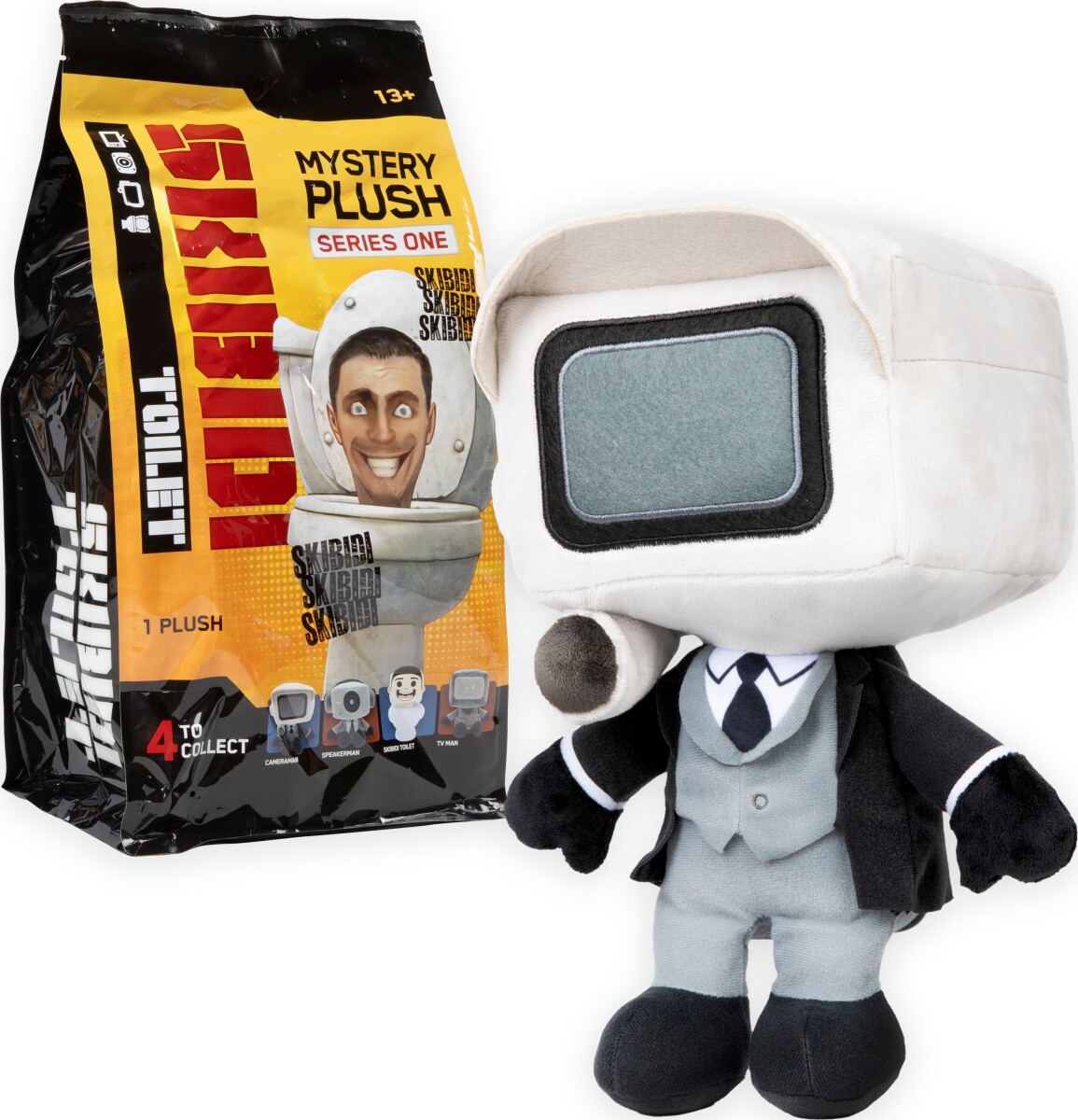 Køb Skibidi Toilet - 28 Cm Mystery Plys - Gucca.dk