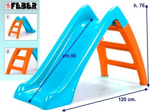 Køb Feber - Rutsjebane Til Haven - Udendørs - Plastik - Til Børn ...
